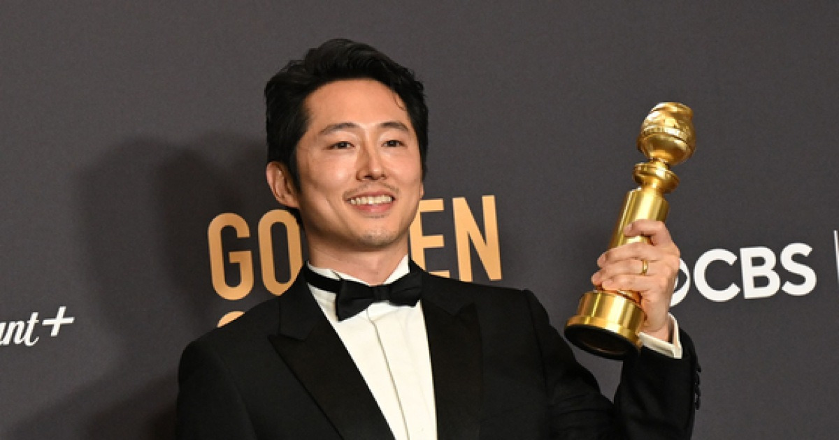 Steven Yeun wins Golden Globe for Best Actor with 'Beef'