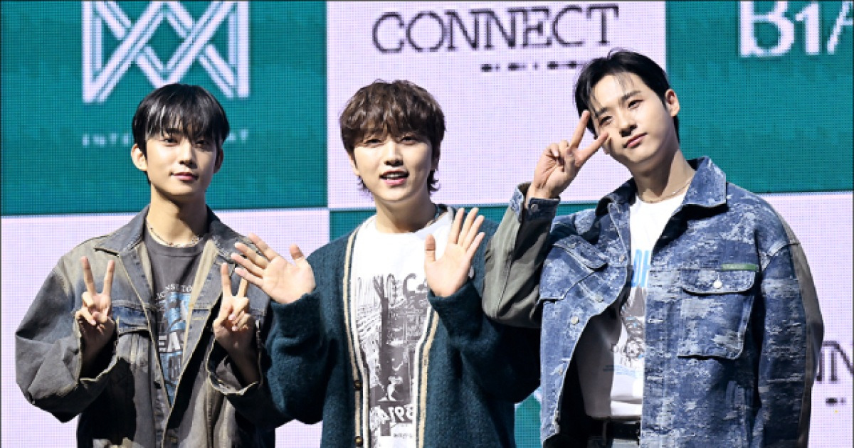 [MD포토] B1A4, '미니8집으로 돌아 왔어요'
