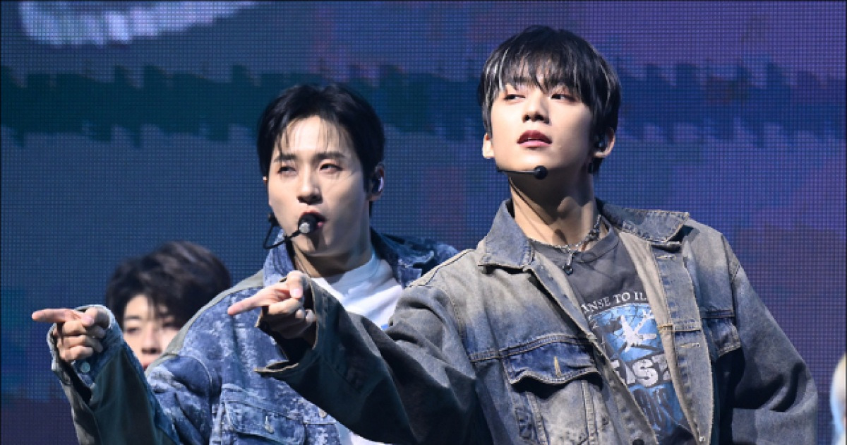 [MD포토] B1A4 공찬-신우, '그게 바로 너야!'