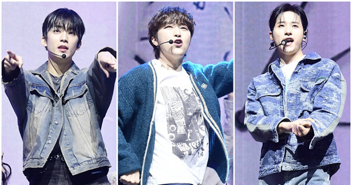 [TD포토+] B1A4 공찬-산들-신우 '뉴잭스윙 느낌~'