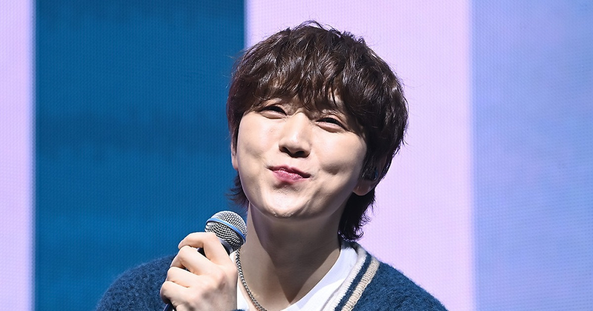 B1A4 산들 '수줍은 미소'[엑's HD포토]