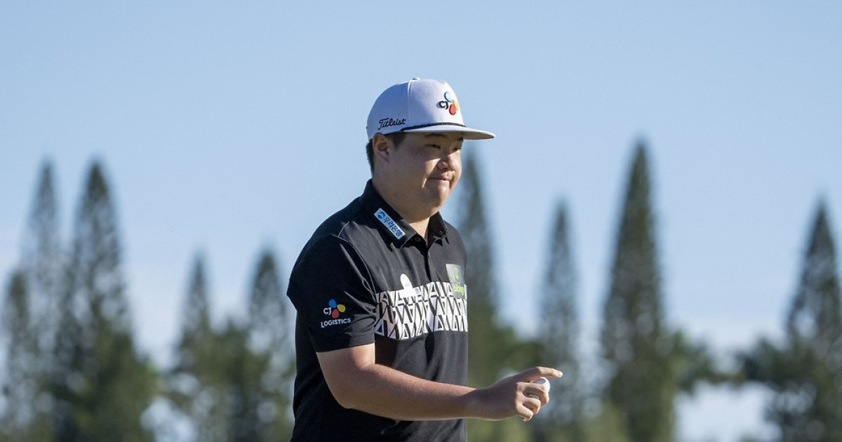 'PGA 72홀 최다 버디 신기록' 임성재 "한국서 겨울 잘 보낸 덕"