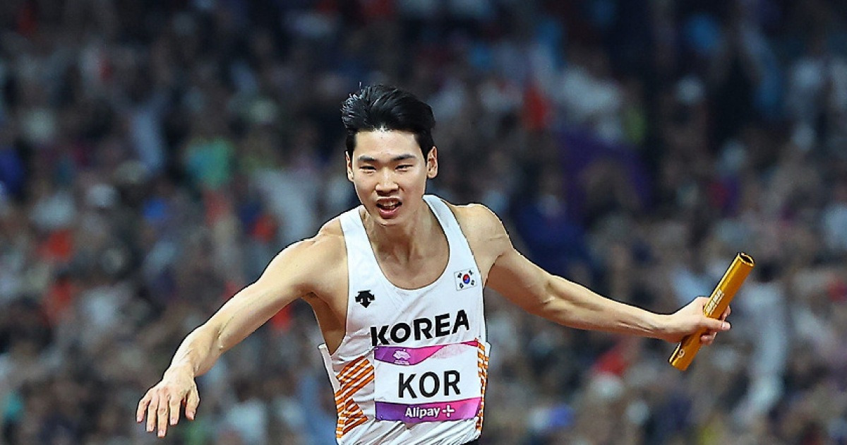 남자 400m 계주, 37년 만에 값진 동메달