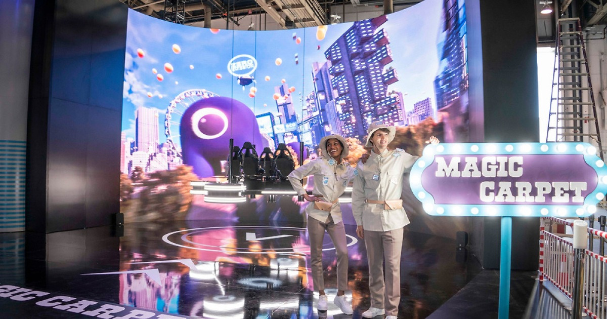 [CES 2024] SK텔레콤, UAM 형상화한 매직카펫부터 AI 데이터센터까지 신기술 선봬