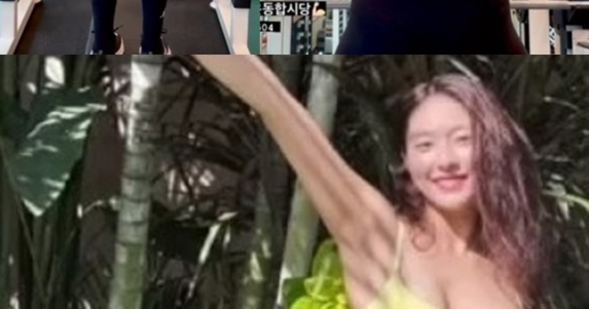 설현 몸매 美쳤다 선명한 식스팩 이어 등근육 개미허리 자랑 “새해는 운동”