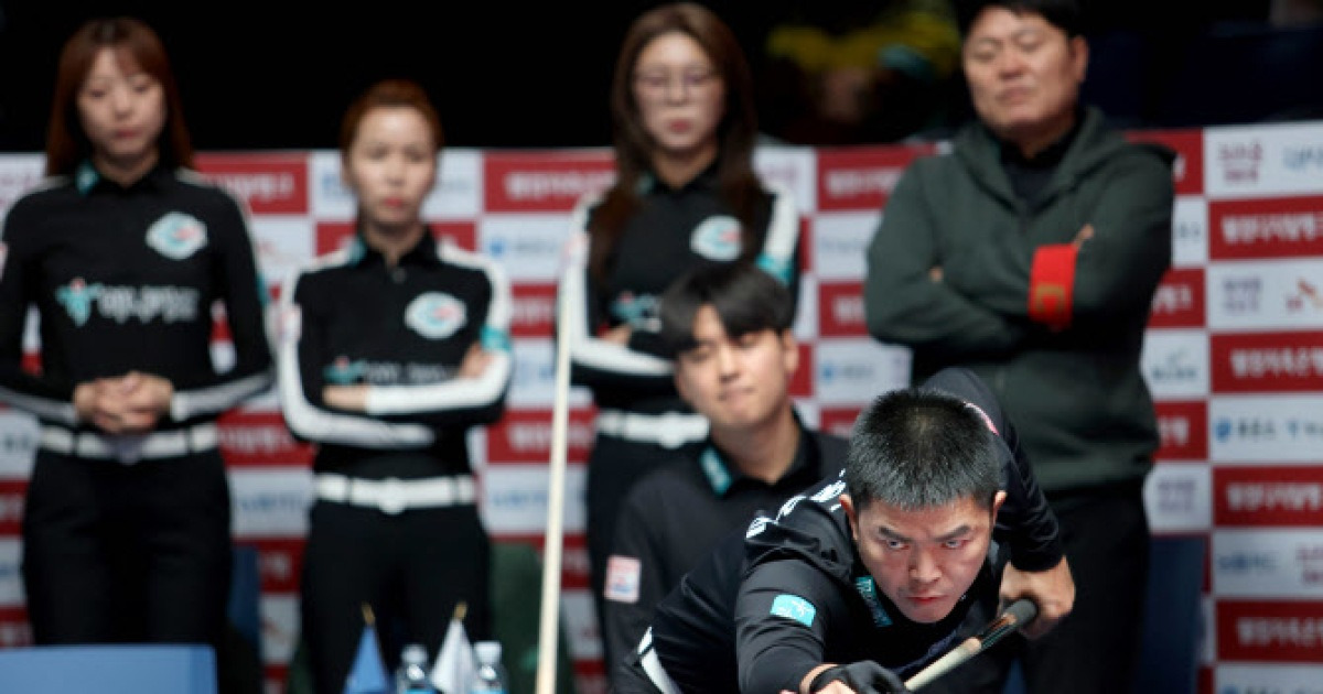 '외국인 듀오 맹활약' 하나카드, PBA 팀리그 3연승…PS 경쟁 혼전