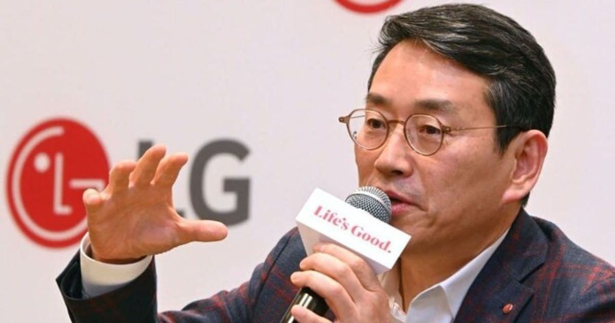 조주완 LG전자 CEO “2030년 매출 100조 목표”