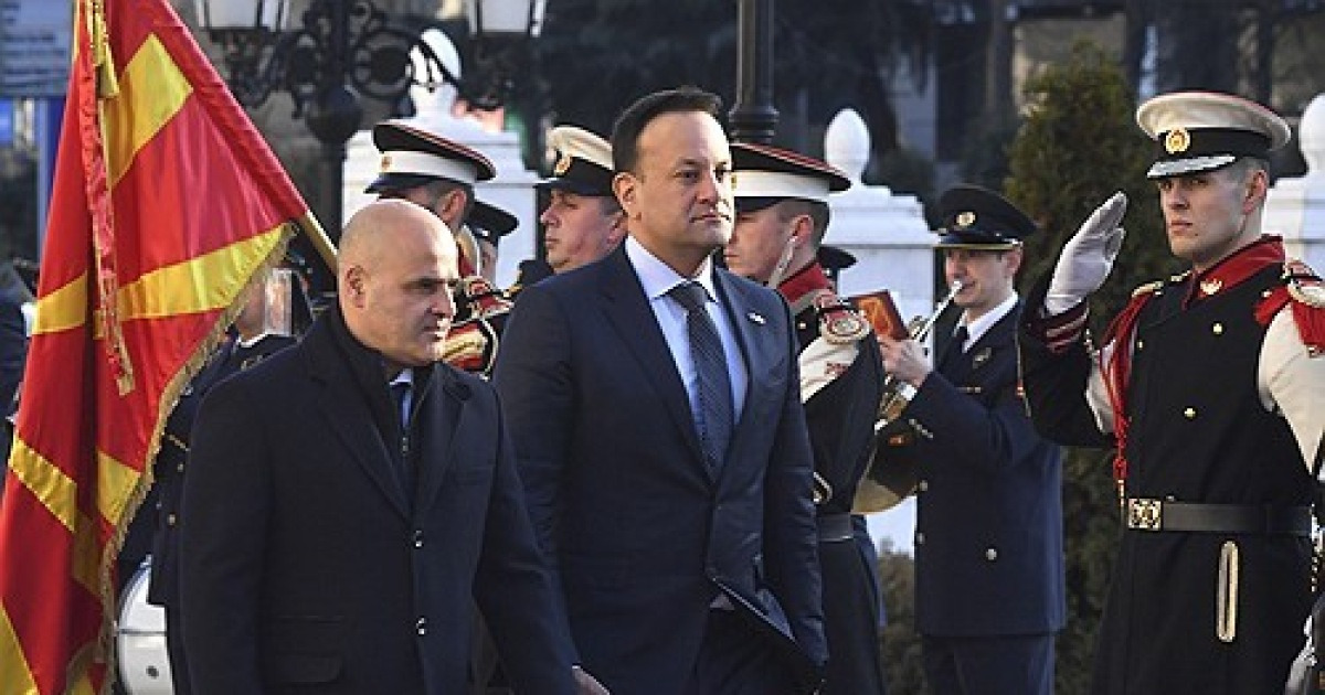 NORTH MACEDONIA IRELAND DIPLOMACY
