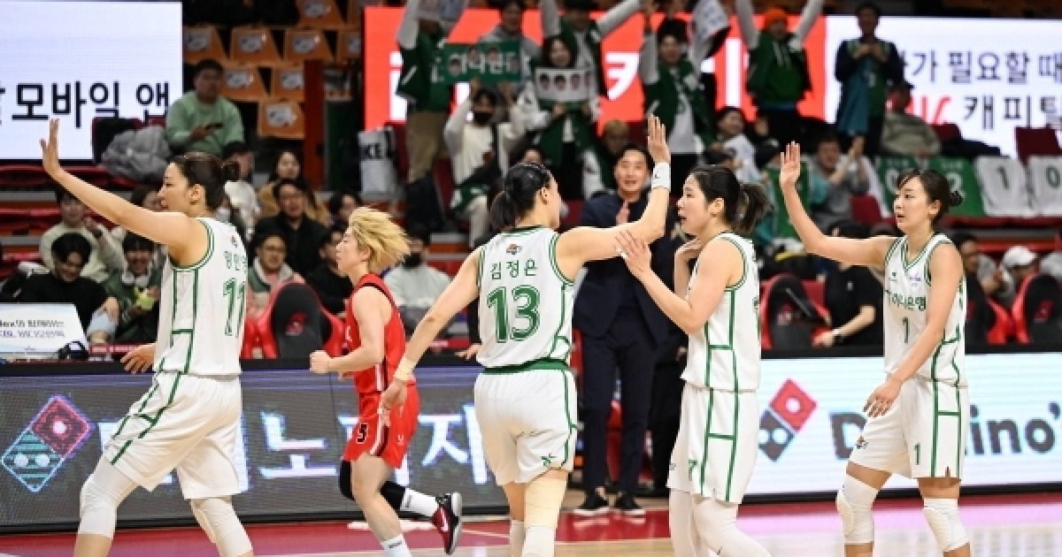 하나원큐 돌풍은 후반기에도 이어진다…후반기 첫 부산 원정서 BNK 꺾고 2연패 탈출