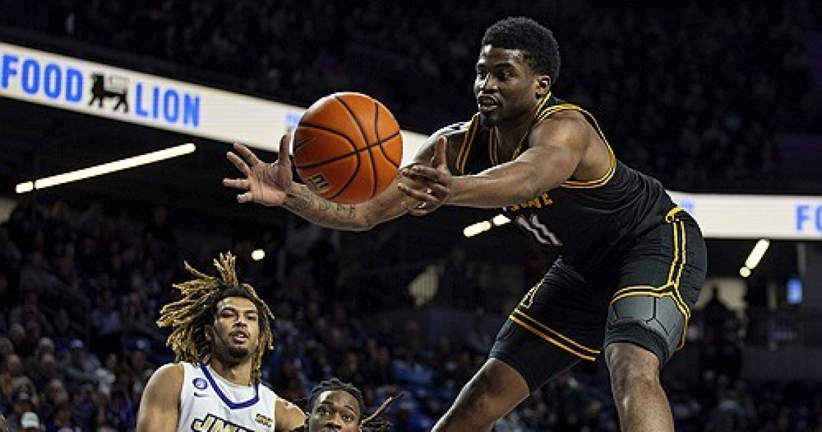 APTOPIX Appalachian St James Madison Basketball