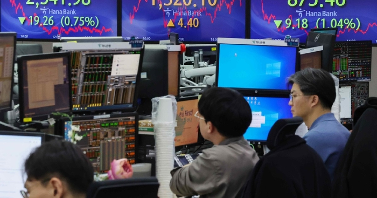 1월 효과? 기관은 코스피 하락에 돈 걸었다…곱버스에 2300억 ‘베팅’