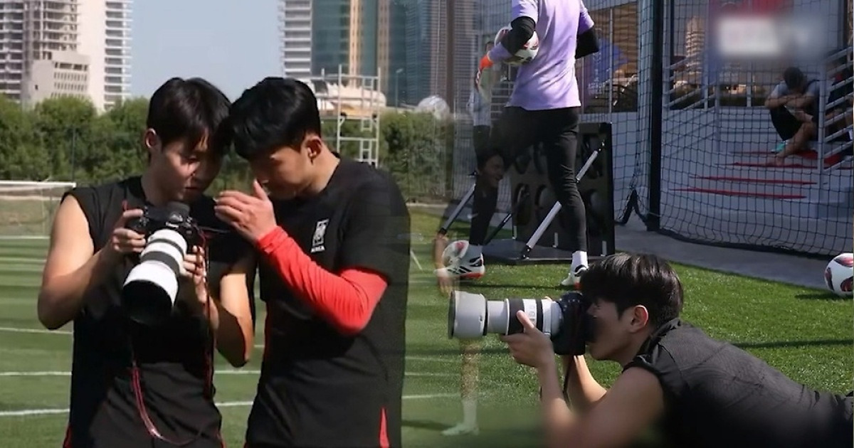 이강인 "흥민이 형은 '찰칵 세리머니'…저는 직접 찍어요"
