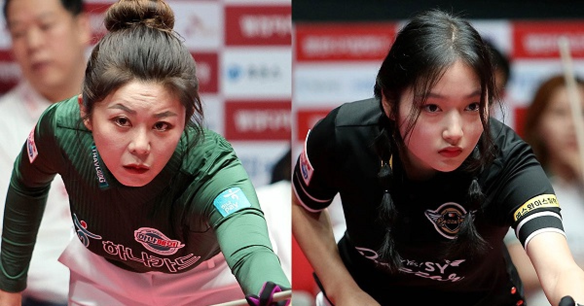 PBA팀리그 준PO 돌입…당구 여제 김가영 vs 특급 신인 한지은 격돌 예정