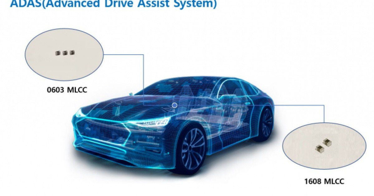 삼성전기, 16V급 세계 최고용량 자율주행차용 MLCC 개발