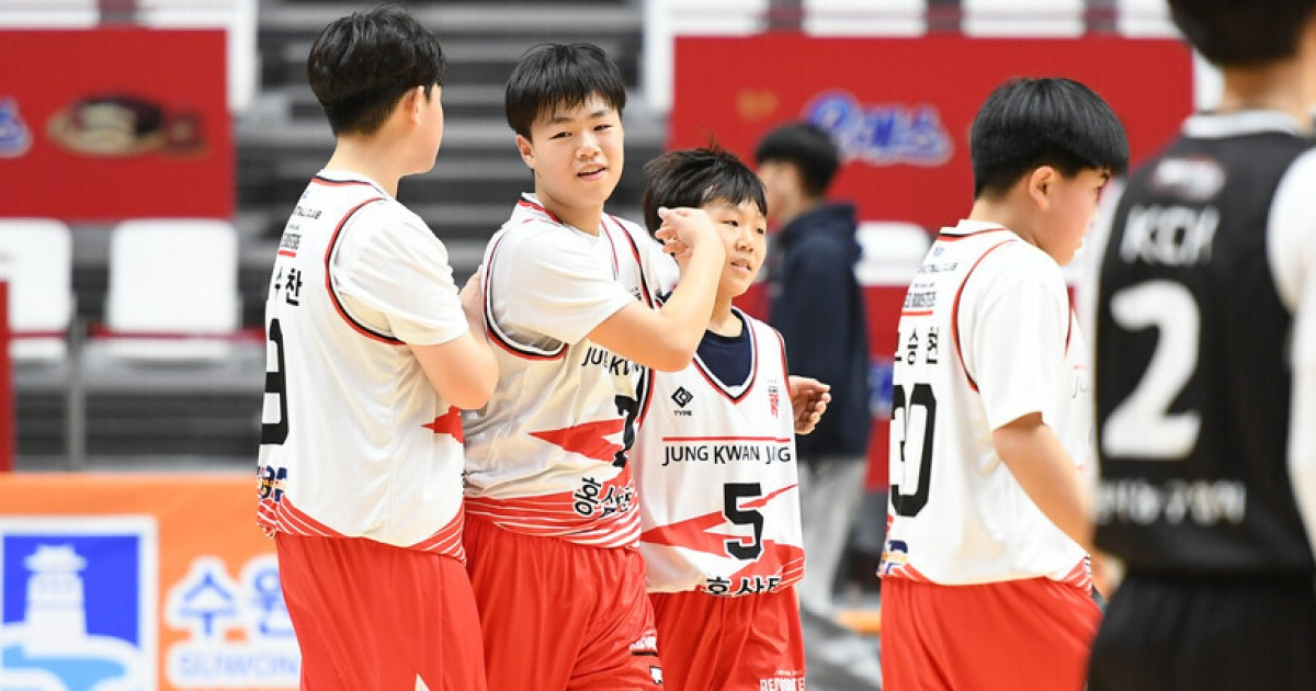 [JB화보] 2024 KBL 주말리그, U12 KT와 정관장 경기 화보