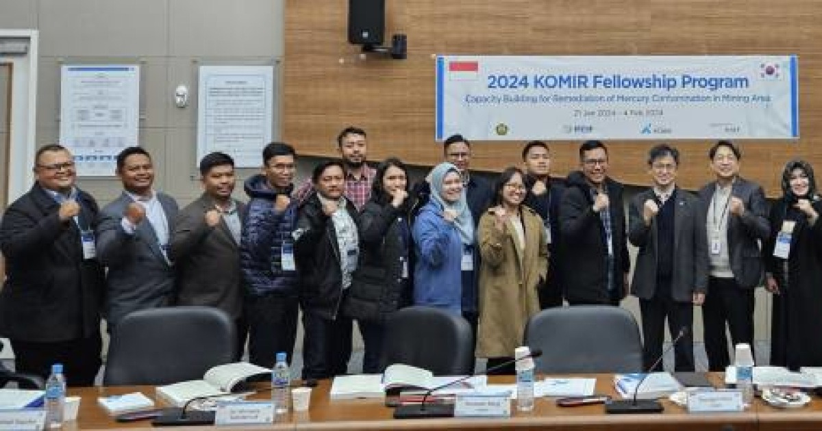 KOMIR, 인도네시아 수은 오염복구 초청 연수