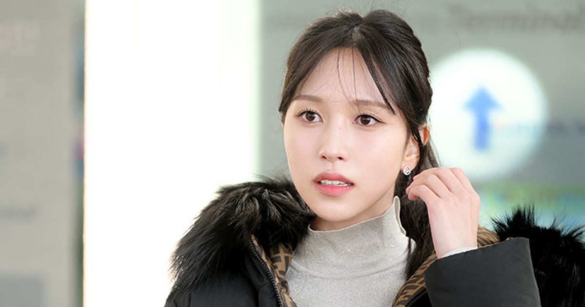 [mhn포토] 트와이스 미나 '독보적 분위기'