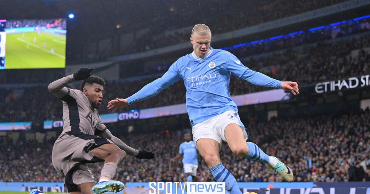 토트넘 화색, 맨시티와 만나는 FA컵에 KDB 있지만 홀란드는 없다 '복귀 지연'