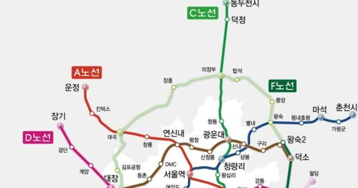 인천서 강남까지 30분… 인천시 "GTX-D·E 노선 발표 환영"