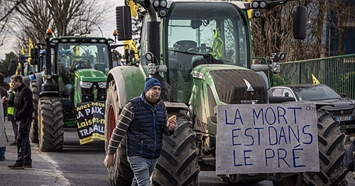FRANCE FARMERS PROTEST