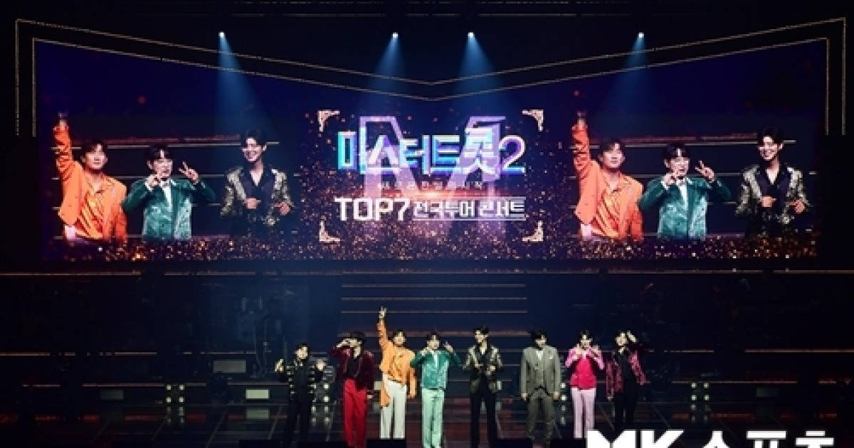 ‘미스터트롯2’ TOP7의 캡처 타임 [MK포토]