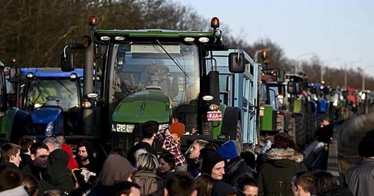 BELGIUM FARMERS PROTEST
