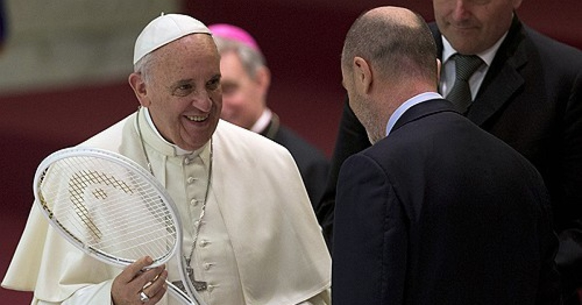 Vatican Pope Tennis