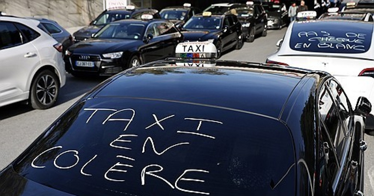 FRANCE TAXIS PROTEST