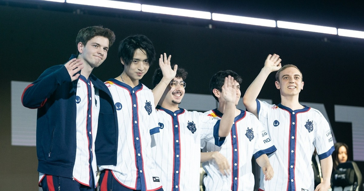 '역시 유럽 최강'!…G2, LEC 정규시즌 1위 달성
