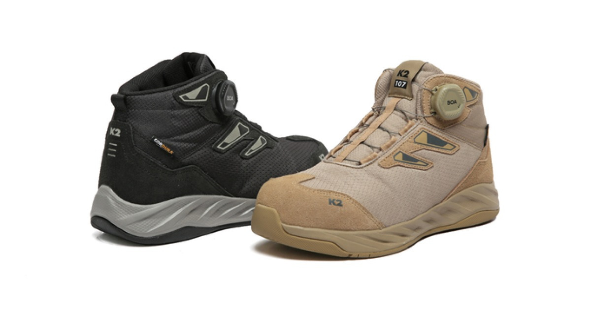 K2 Safety, 보통작업용 경량안전화 ‘K2-107’ 판매 호조