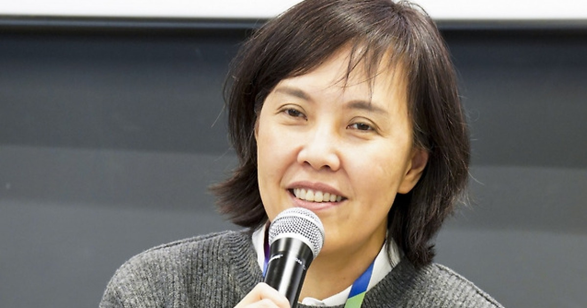 2024 JTBC 예능 소개하는 임정아 본부장[★포토]