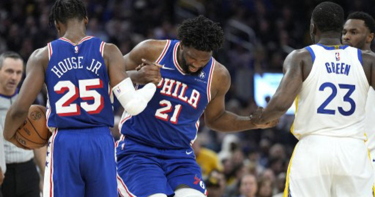 GSW, 필라델피아 제압...엠비드는 복귀전에서 부상