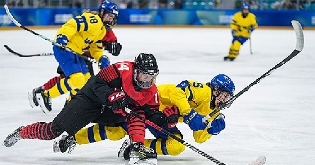 (SP)SOUTH KOREA-GANGNEUNG-WINTER YOUTH OLYMPIC GAMES-ICE HOCKEY-WOMEN'S ...