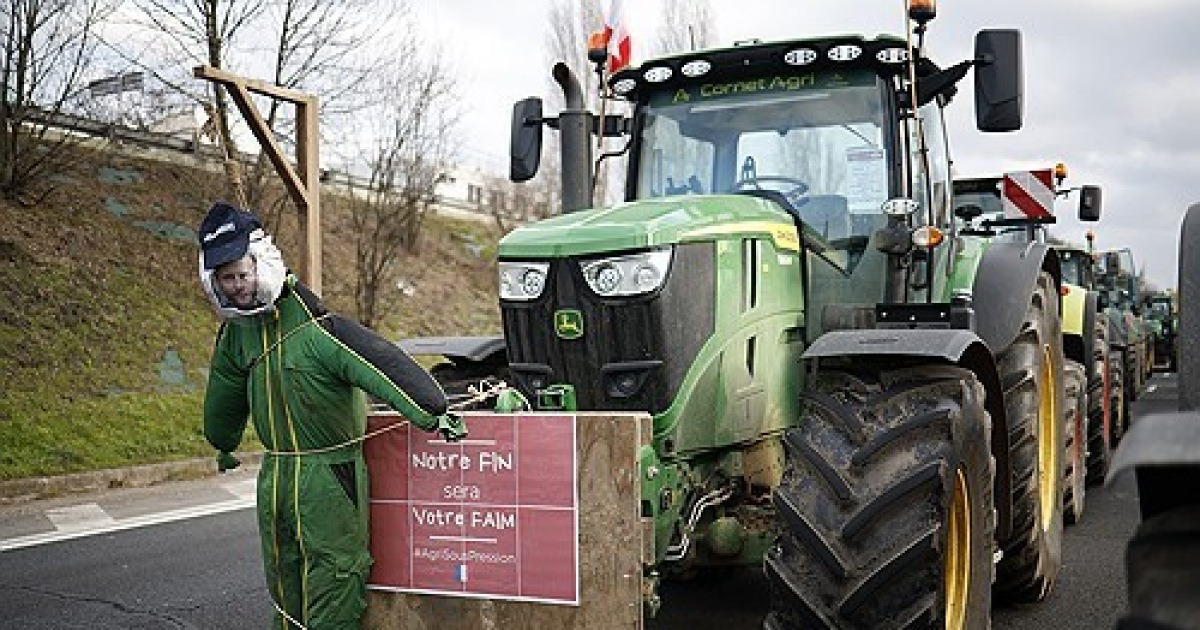 FRANCE FARMERS PROTEST