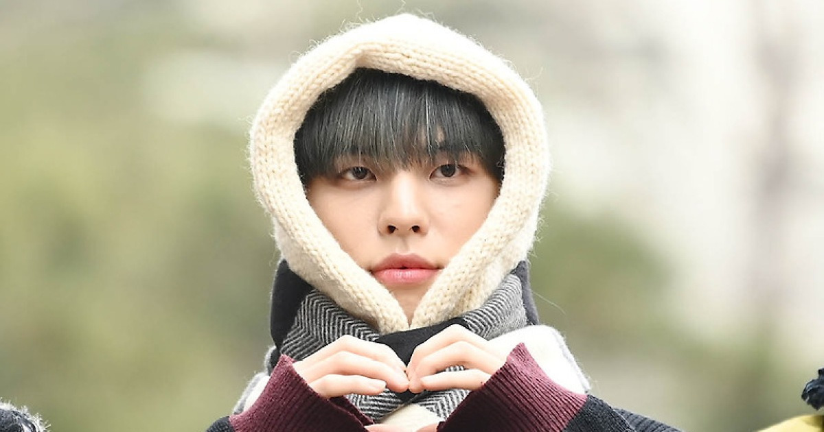 CIX 병곤 '따뜻한게 최고'[엑's HD포토]