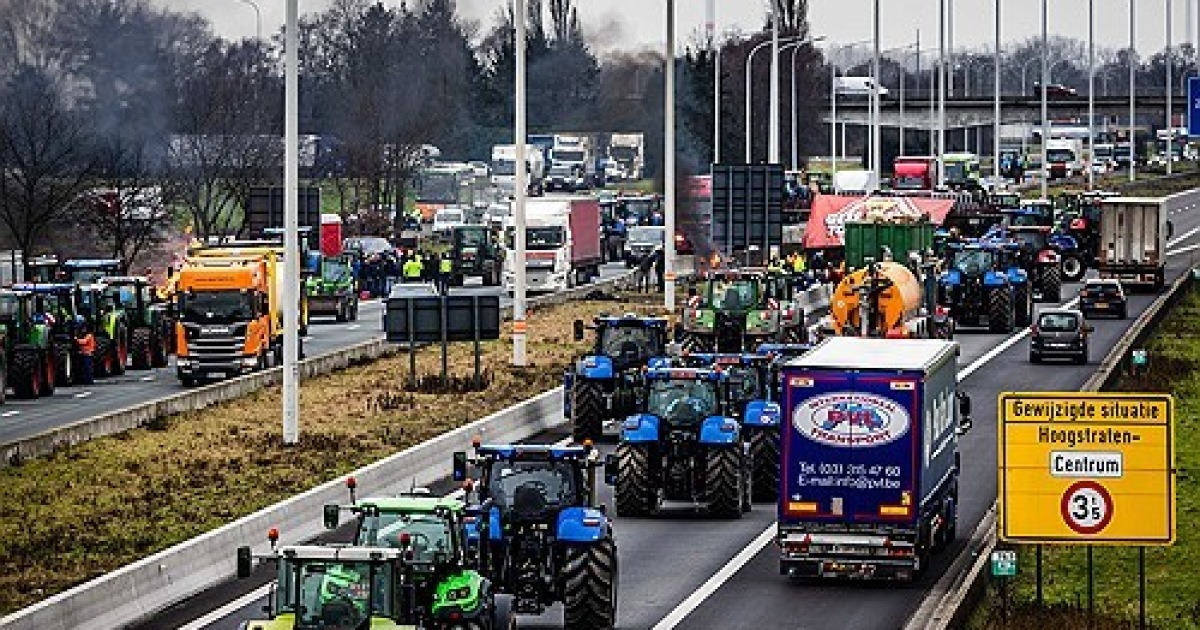 NETHERLANDS FARMERS PROTEST