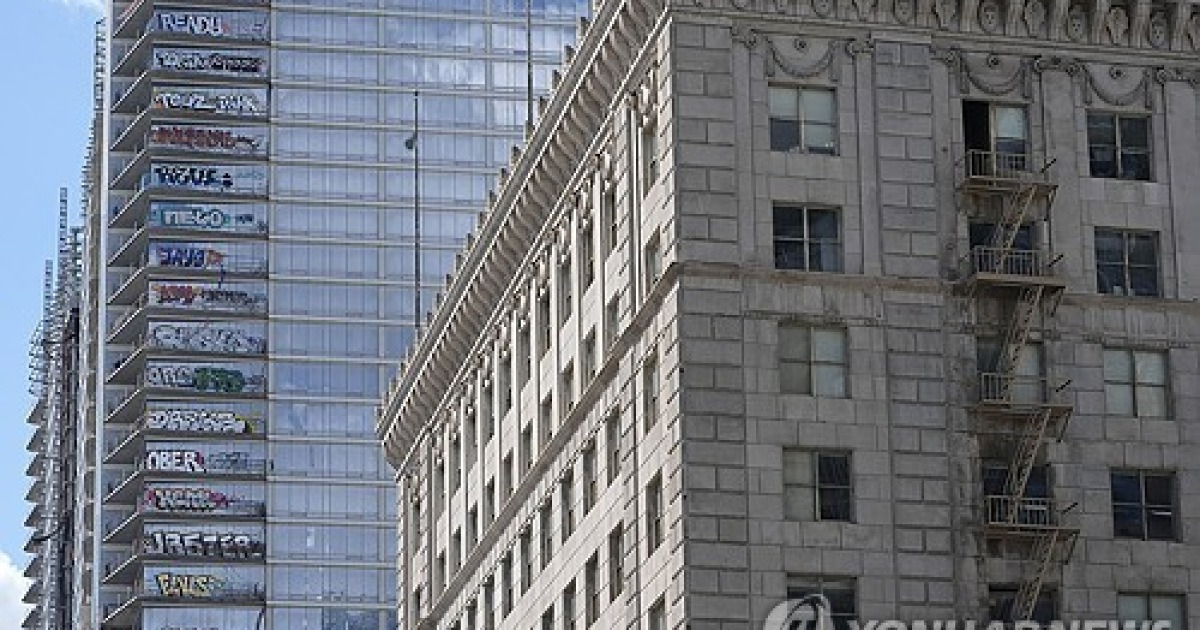 High Rise Graffiti Los-Angeles