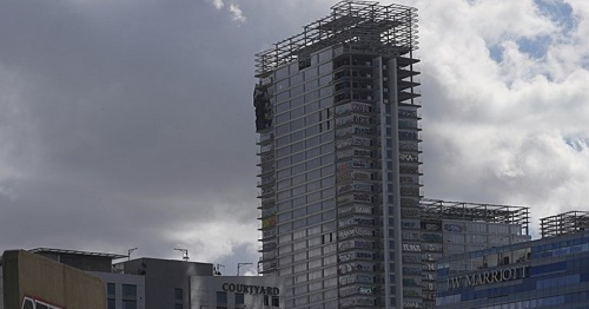 High Rise Graffiti Los Angeles