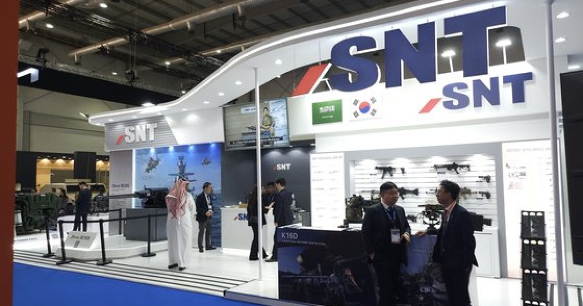 SNT, 사우디방산전시회 참가