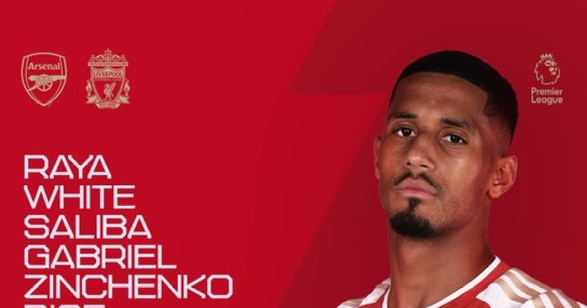 ‘EPL 23R 최대 빅매치!’ 1위 리버풀 vs 3위 아스널 선발 명단 공개