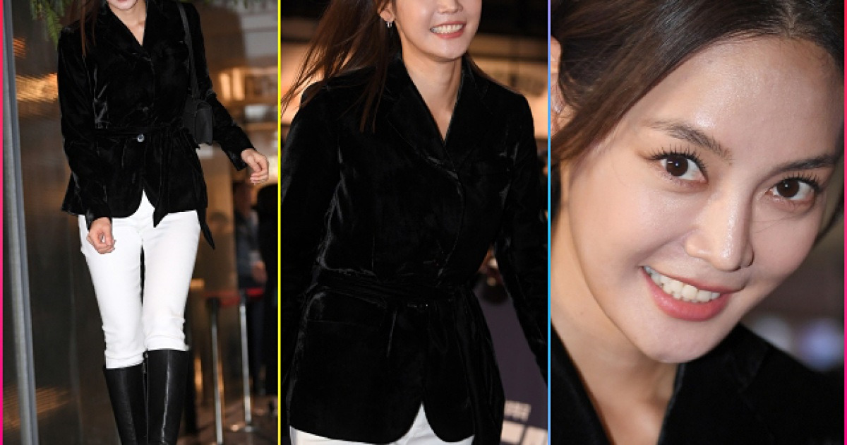 ‘화려한 싱글 라이프 안현모 블랙and화이트로 뽐낸 쿨한 패션 감각‘ [★현장]