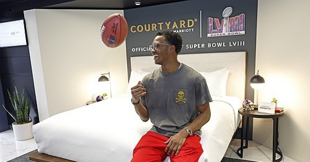Courtyard by Marriott Unveil Super Bowl LVIII Sleepover Suite with ...