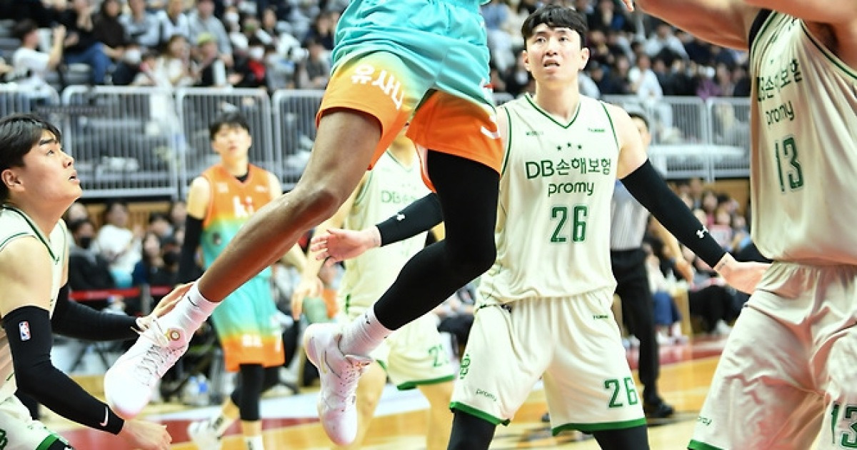 프로농구 kt, DB와 1-2위 맞대결서 승리…4연승 상승세