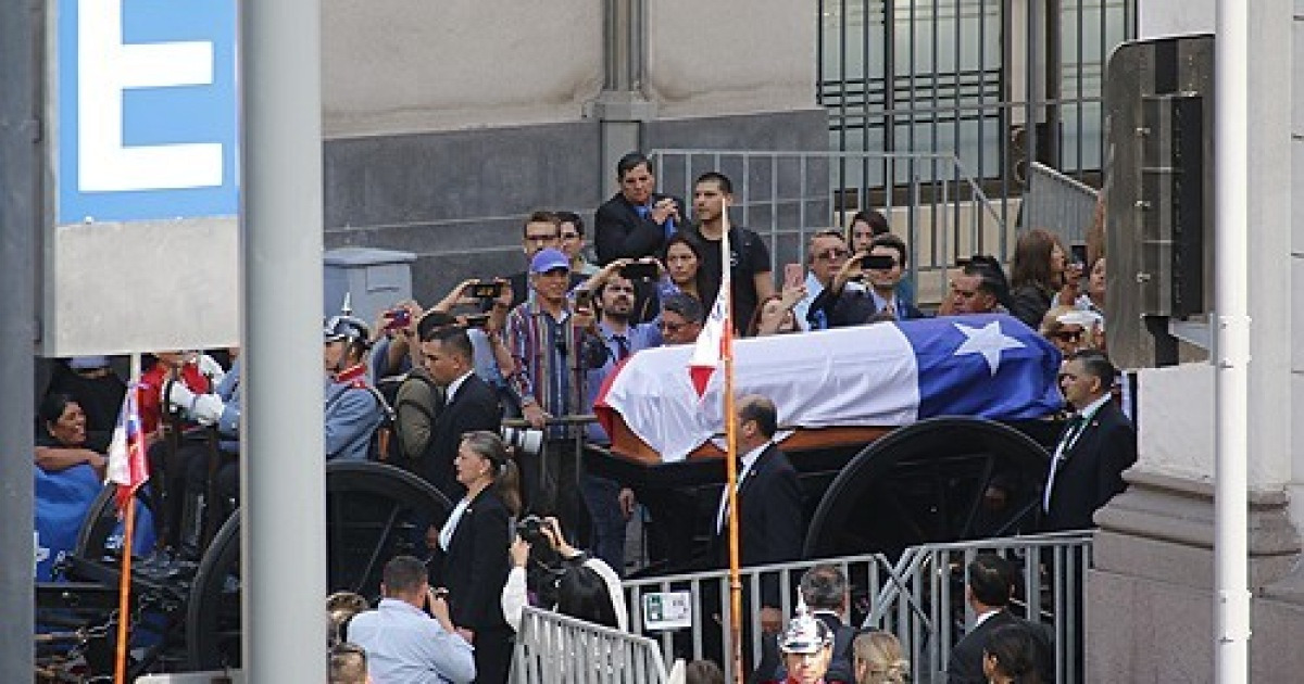 CHILE PEOPLE PINERA WAKE