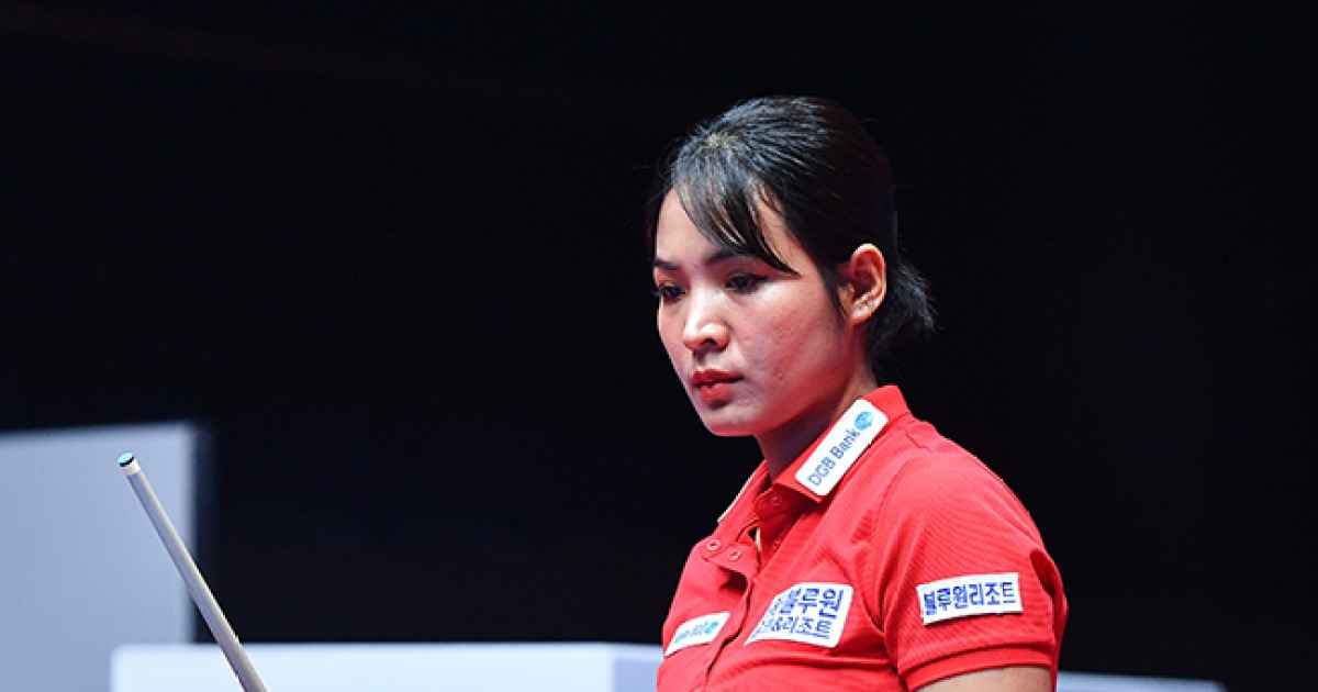 [ST포토] 스롱 피아비, LPBA 일곱 번째 우승 도전