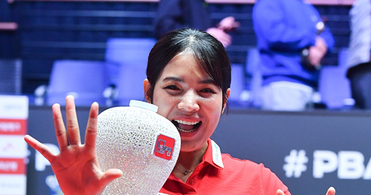 [ST포토] 스롱 피아비, LPBA 통산 7승 달성