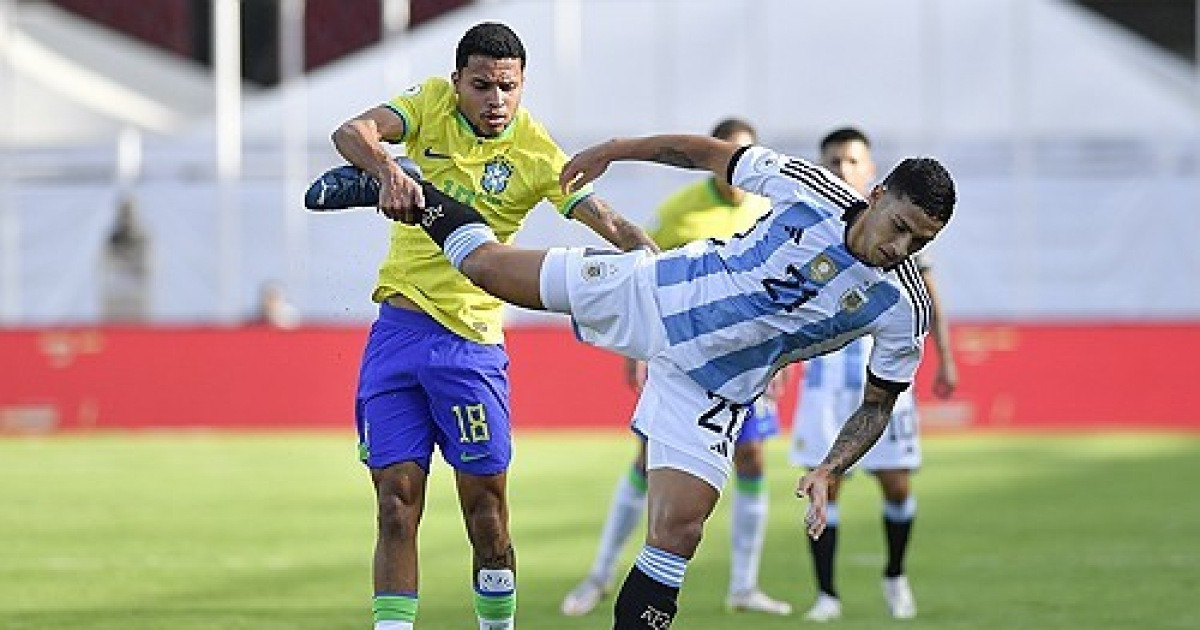 Brazil Argentina Pre-Olympic Soccer