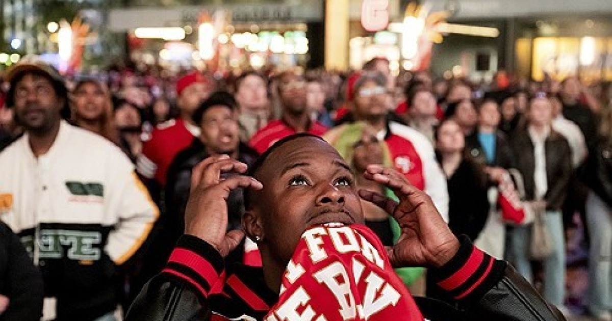 APTOPIX Super Bowl Reaction Fans Football