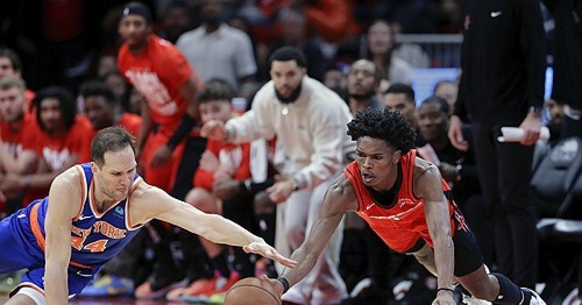 Knicks Rockets Basketball