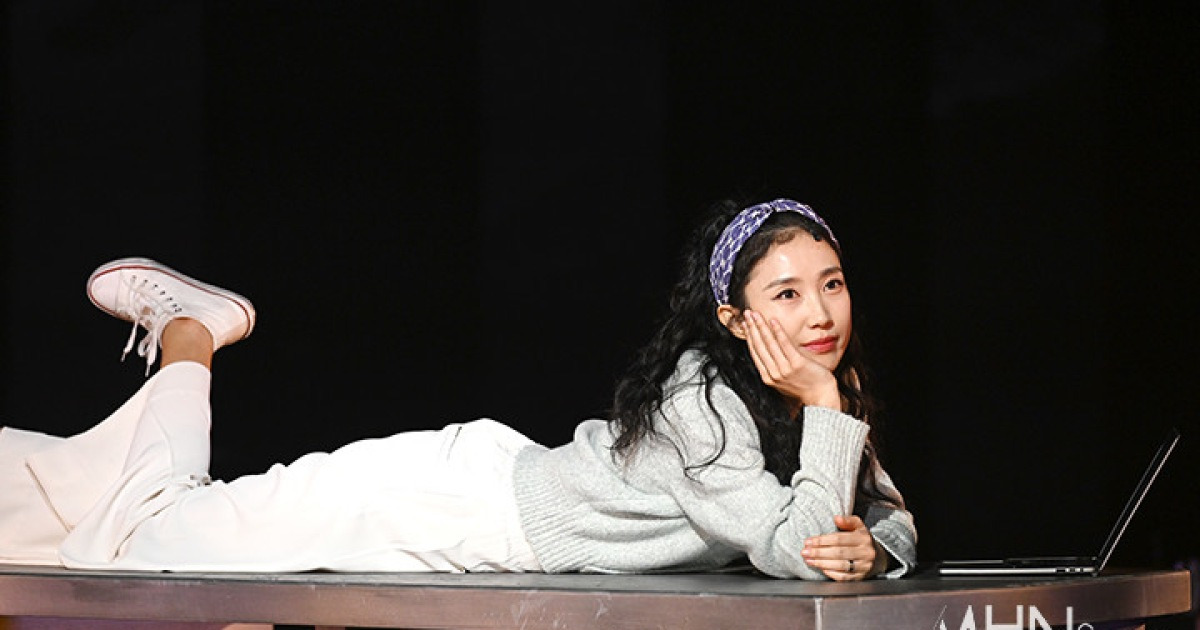 [mhn포토] 박지연 '오하이오에서의 아침'